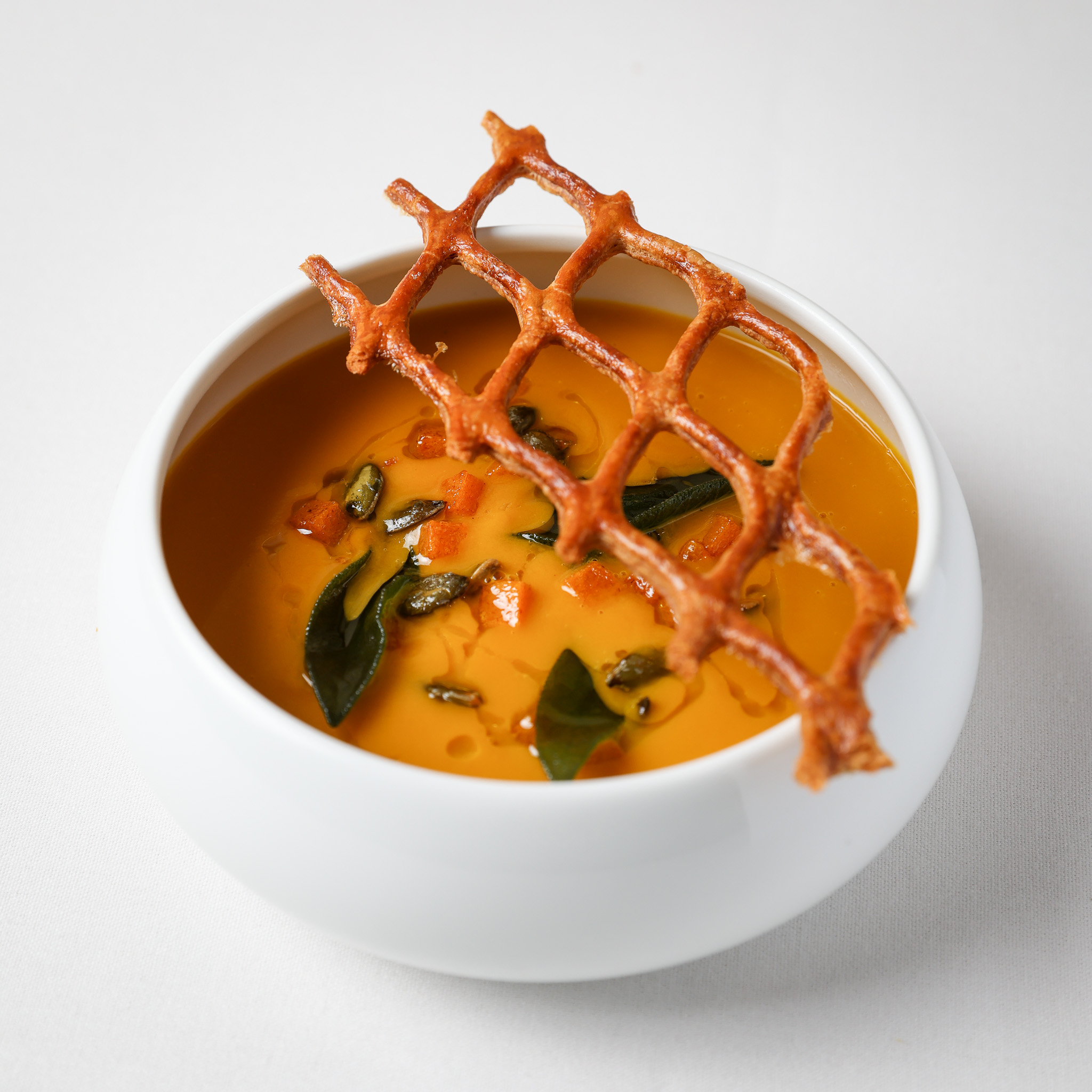 Butternut Squash Velouté - Golf Course & Stately Home In Hertfordshire