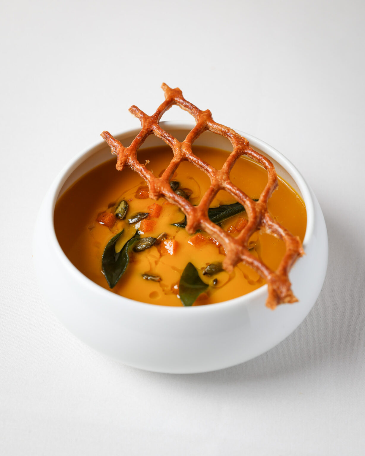 Butternut Squash Velouté - Brocket Hall